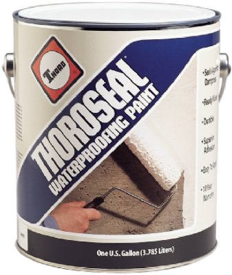 Thoro Products T5200 WHT Thoroseal Waterproofing Paint, 1 Gallon ...