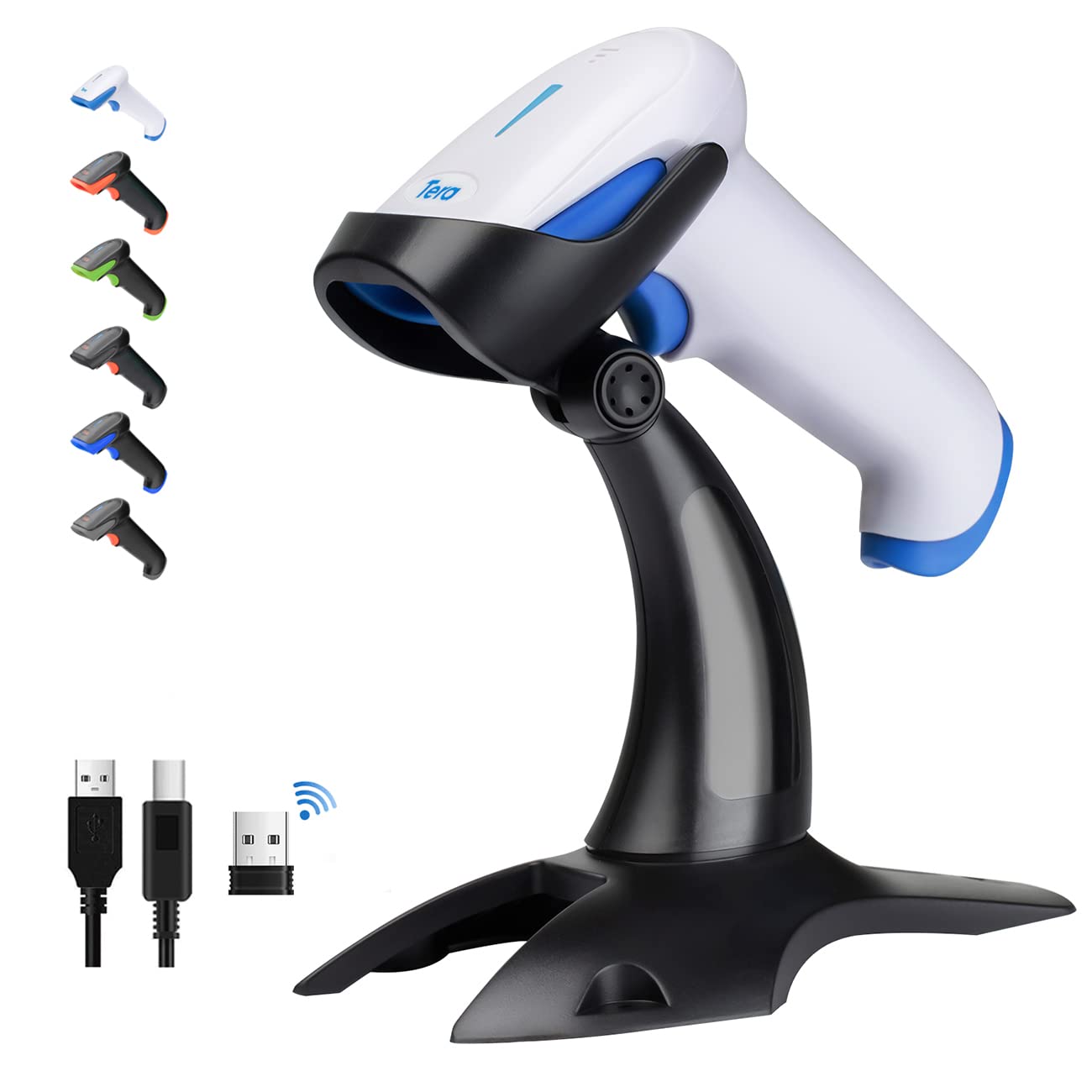 Mua Tera Barcode Scanner 1D 2D QR 3 in 1 Barcode Scanner Wireless 2.4 ...