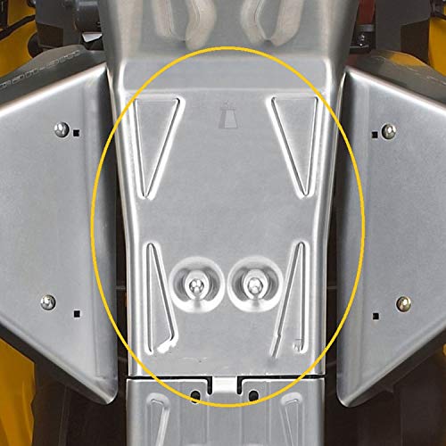 Can-Am 715000926 ATV Front Aluminum Skid Plate - Robby Gordon Off-Road