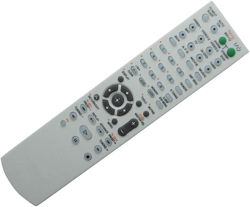 HCDZ Replacement Remote Control for Sony STR-K1600 STR-KG800 STR-KM7500 ...