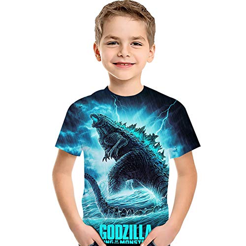 Forlove365 Godzilla King Of The Monsters T-Shirt 3D Print Shirt For ...