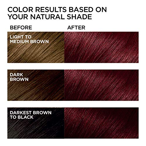 L'OrÃƒal Paris Feria Multi-Faceted Shimmering Permanent Hair Color, R48 ...