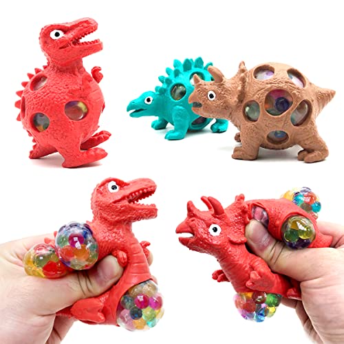Vent Stress Balls 3 PCS Dinosaur Squeeze Fidget Toys Balls Sensory ...