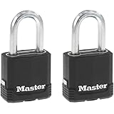 Master Lock 5T Outdoor Padlock with Key, 2 Pack Keyed-Alike, Silver ...