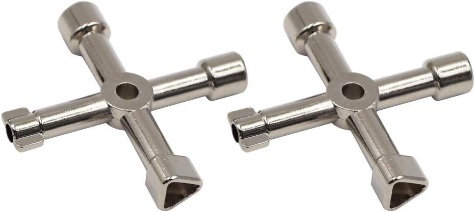 4 Ways Multi-Functional Utility Key for Electric Cupboard Radiator ...