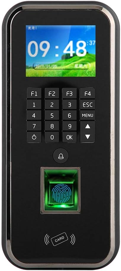 Fingerprint + Password + Card Access Control System,2.4寸TFT HD Color ...