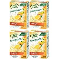 Amazon.com: True Mango Orange Drink Mix, 10-count (Pack of 4) with 5 ...