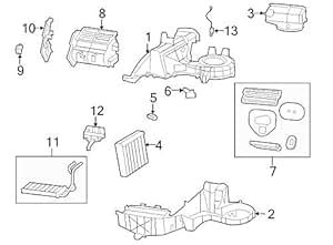Amazon.com: MOPAR 68004016AA ACTUATOR A/C AND H (68004016AA): Automotive