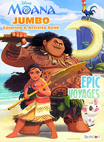 Disney Moana Coloring & Activity Book with Moana Stickers, Imagine Ink ...