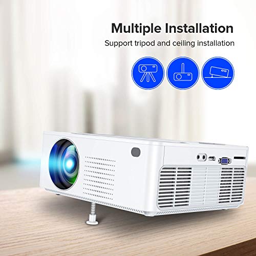 Xiaoya proyector para exteriores, proyector de películas hd