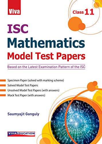 Amazon.in: Buy ISC Model Test Papers, 2020 Ed. for Mathematics, Class ...