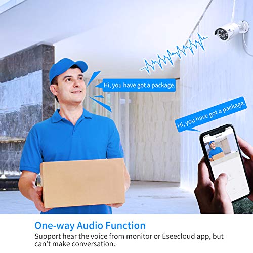 [Expandable 10CH,2K] Hiseeu Wireless Security Camera System with 1TB ...