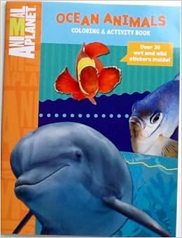 Animal Planet 'Ocean Animals' Jumbo Coloring & Activity Book: 32 Pages ...