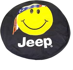 Amazon.com: Mopar 82208684AD Smiley Face W/American Flag Bandana Spare ...