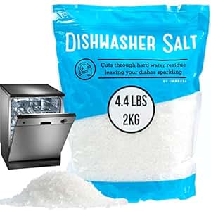 4.4 LB Dishwasher Salt/Water Softener Salt - Compatible with Bosch ...
