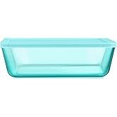 Amazon.com: Pyrex Colors Tinted (11 Cup) Large Rectangular Food Storage ...