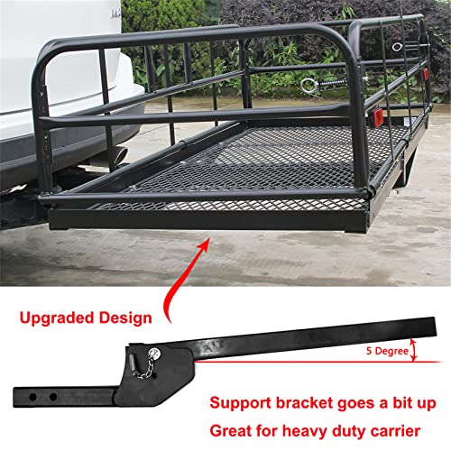 Oklead 500 Lbs Heavy Duty Hitch Mount Cargo Carrier at Jill Ford blog