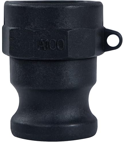 2 Camlock Fittings Uxcell Poly Cam Lock Fittings, 1" Part D Female ...