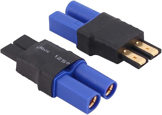 Amazon.com: OliRC 2pcs Male TRX to Female EC5 Connector Adapter(C113-2): Toys & Games