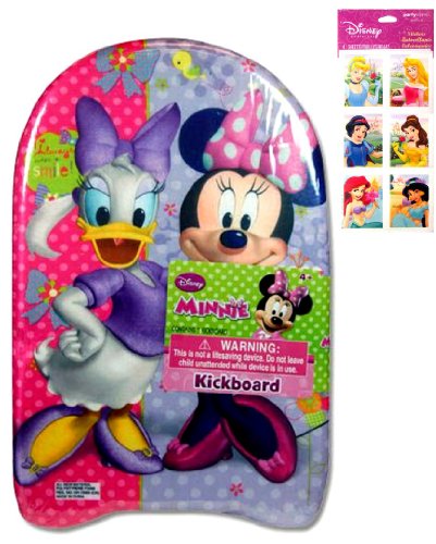 Minnie Mouse Kickboard (17"x10") and Disney Princess Stickers (3"x6 ...