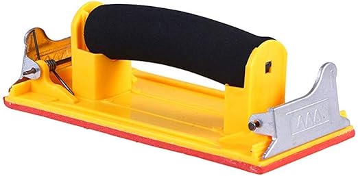HASTHIP® Hand Grip Sandpaper Holder Plastic Handle Handheld Sand Paper ...