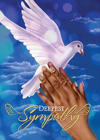 Amazon.com : Deepest Sympathy: African American Sympathy Card (7x5 ...