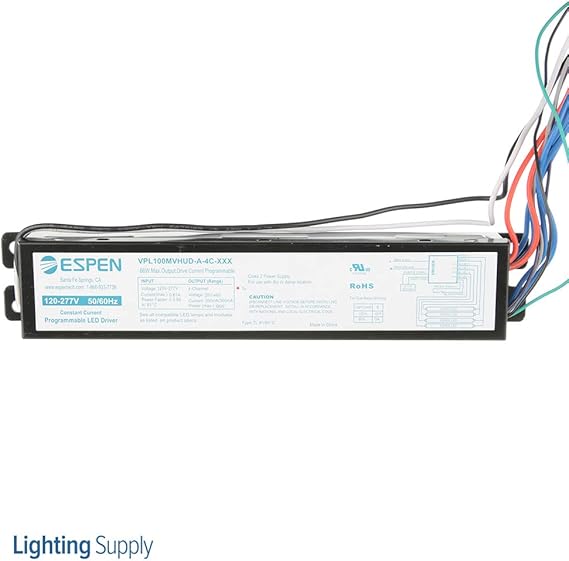 Espen VPL100-4C-030/036 Coretech LED Driver. Output Current FIELD ...