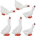 Amazon.com: ABOOFAN 6pcs Mini Goose Figurine Tiny Goose Statue ...