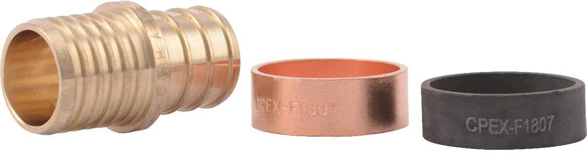 SharkBite UC4016LFA Polybutylene Adapter, 3/4-Inch by 3/4-Inch, Kitchen ...