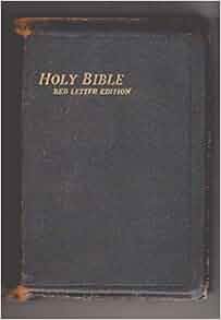 Vintage Bible - The Holy Bible Red Letter Edition Translated Out of the ...