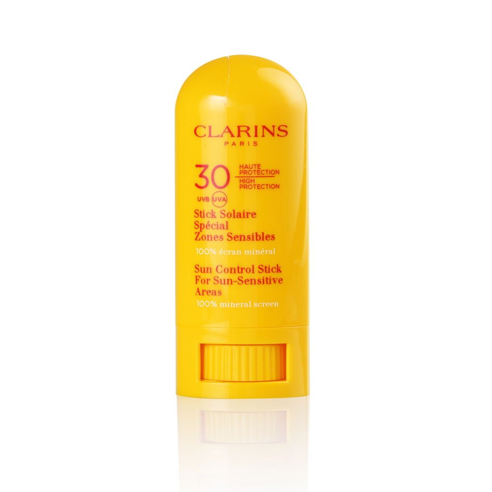 Clarins Sun Stick Solaire Zones Sensibles Spf30 8 gr: Amazon.es