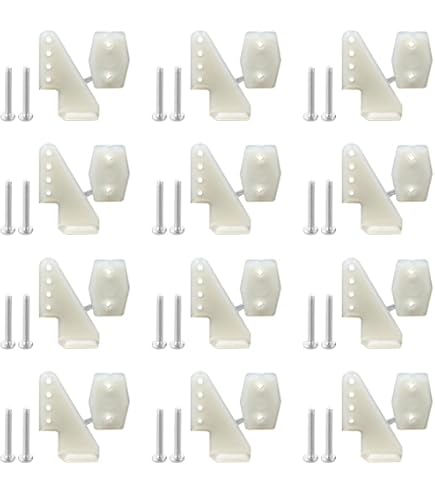 Steel Pushrods Nylon Control Horns DIY Model Aircraft 10 PCS Steel ...