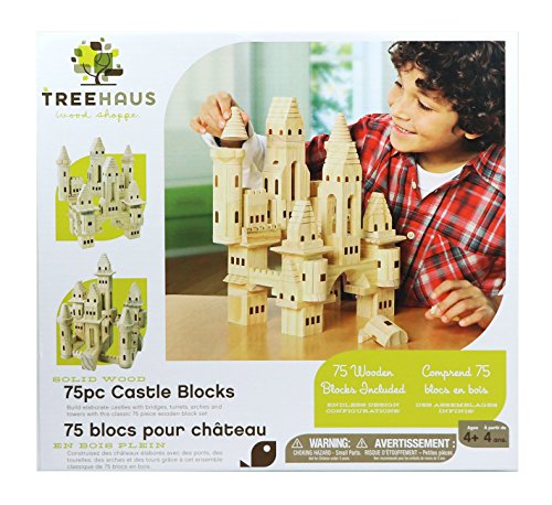 Treehaus Wood Castle Blocks Toys Games Toys Building Toys Wooden