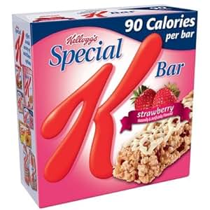 Amazon.com: Kellogg's Special K Special K Cereal Bars - Strawberry - 6 ...