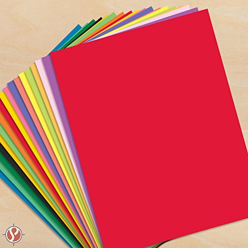 Premium Colored Card Stock Paper | 50 Sheets Per Pack | Superior Thick ...