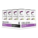 Amazon.com : CELSIUS Sparkling Grape Rush Fitness Drink, ZERO Sugar ...