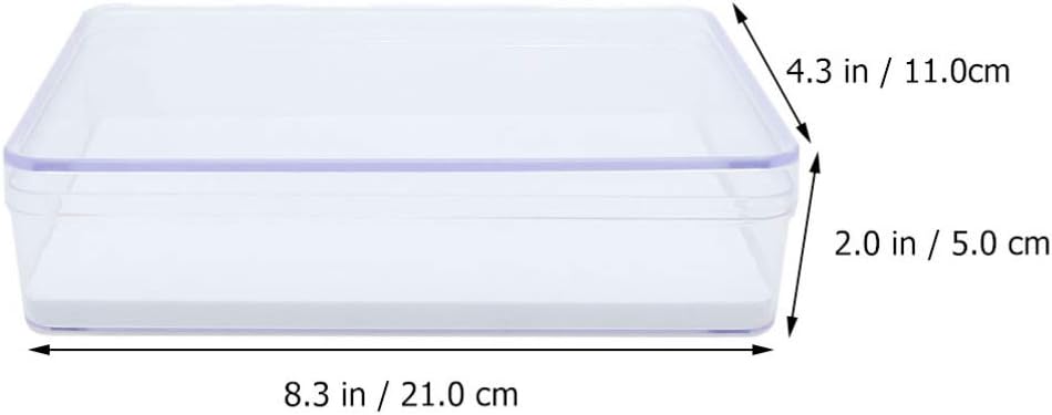 Balacoo Insect Specimen Box Clear Display Box Mini Plastic Storage Box ...