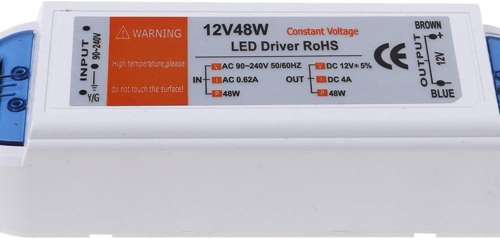 DC12V – LED Driver Power Supply Transformer 240V Switch 72W Driver for ...