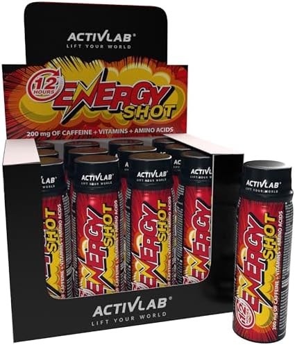 Activlab Energy Shot 12X 100 ML Bottle | Workout Drink With Caffeine ...