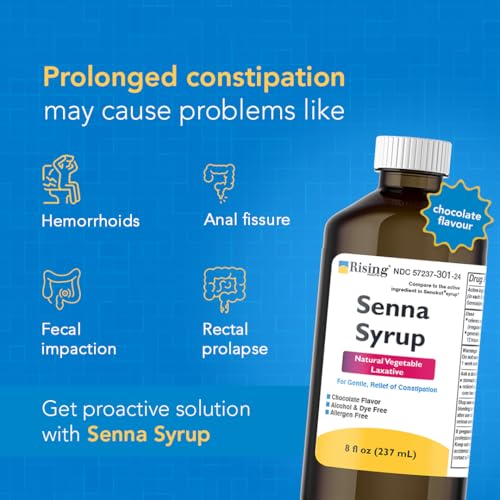 Mua Rising Health Natural Vegetable Laxative - Senna Sennosides Syrup 8 ...