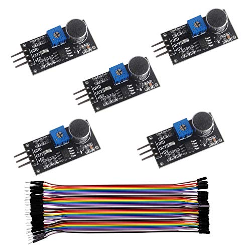Stemedu LM393 Sound Sensor Module - High Sensitivity Microphone Sound ...