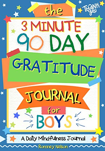 Amazon.com: The 3 Minute, 90 Day Gratitude Journal for Boys: A Positive ...