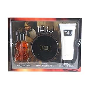 Amazon.com : Dana 3 Piece Tabu Fragrance Gift Set for Women : Colognes ...