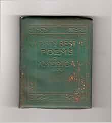 Fifty Best Poems of America; Little Leather Library; Green Redcroft ...