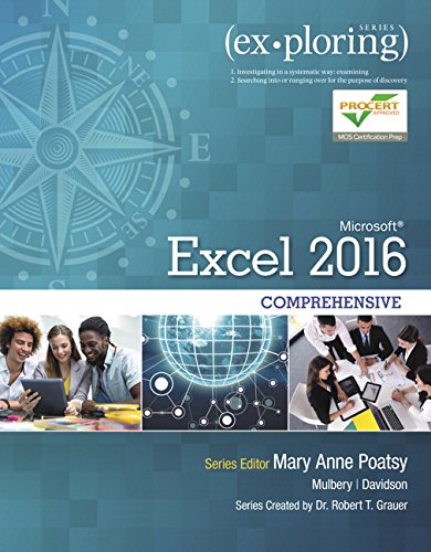 Exploring Microsoft Office Excel 2016 Comprehensive Let Me Read