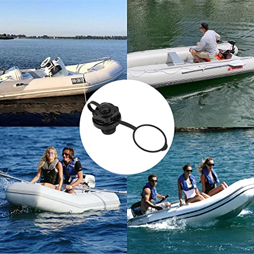 Inflatable Pipe Plug 2PCS Inflatable Boat Air Valves - One Way Spiral ...