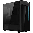 Amazon.com: GIGABYTE C200 Glass - Black Mid Tower PC Gaming Case ...
