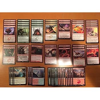 Amazon.com: Red White Dwarf Deck - Modern Legal - Custom Built - Magic ...