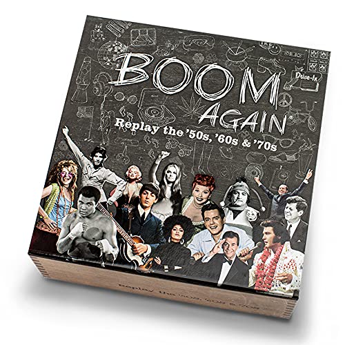 Boom Again Board Game - Boomer Trivia Game About The '50s, '60s and ...