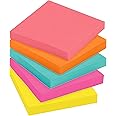 Amazon.com : Sticky Notes 3x3 Inches - Assorted Colors Sticky Notes ...